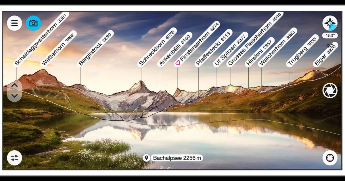 App-Tipp: PeakFinder - pctipp.ch