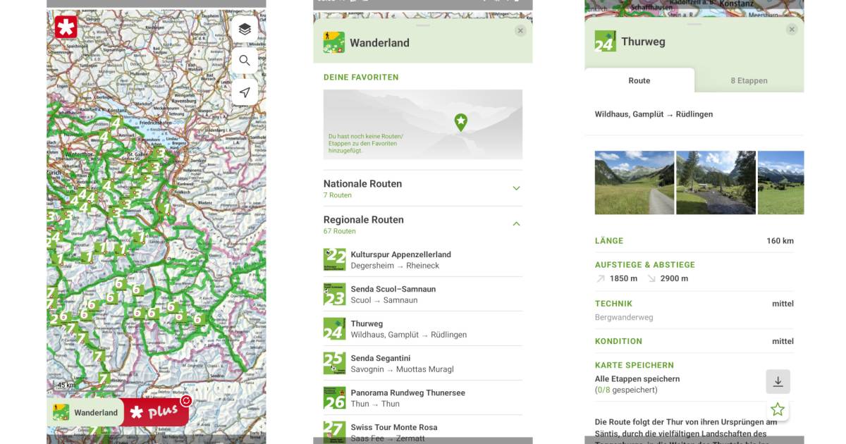 Tool der Woche: SchweizMobil-App - pctipp.ch