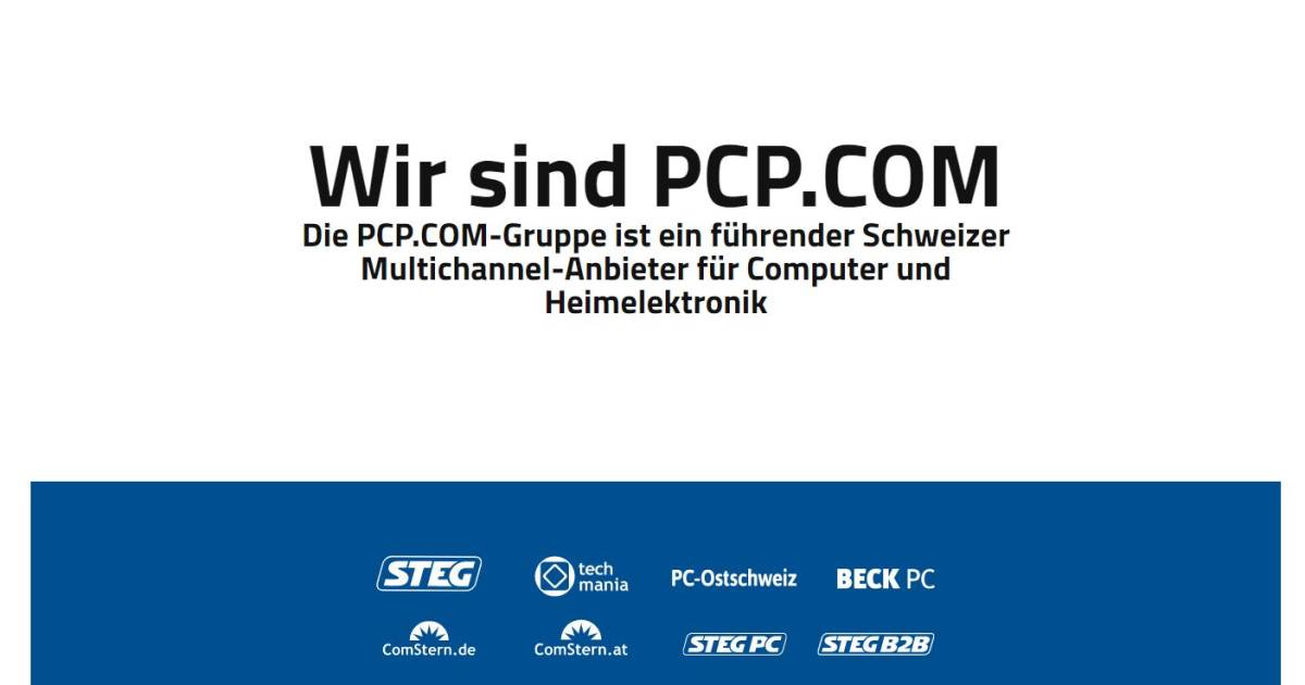 STEG Electronics und Mutterhaus PCP.COM-Gruppe vor dem Aus - pctipp.ch
