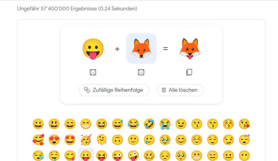 Emoji Kitchen gibts jetzt auch in der Google-Suche - pctipp.ch