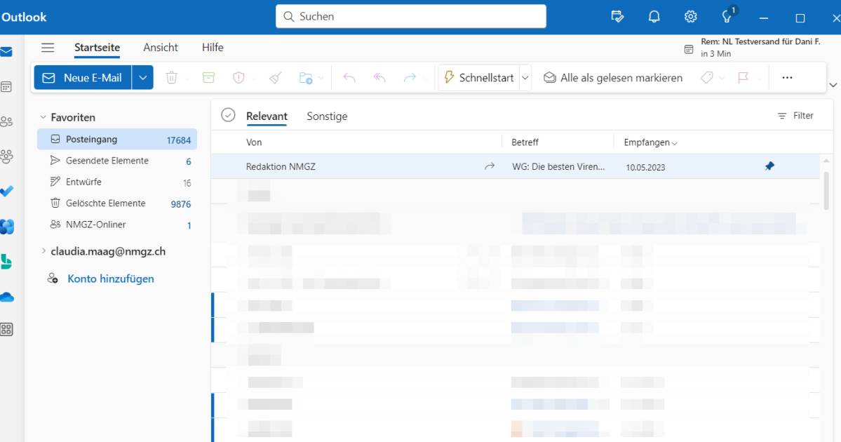 Das neue Outlook ist da - pctipp.ch