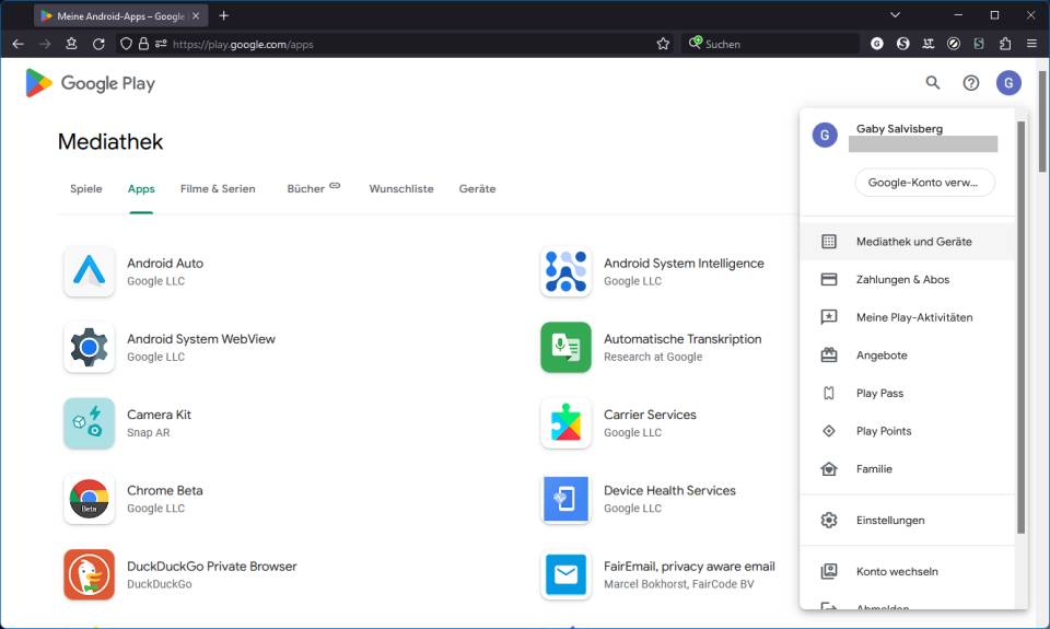 Android: Details zu einer App herausfinden - pctipp.ch