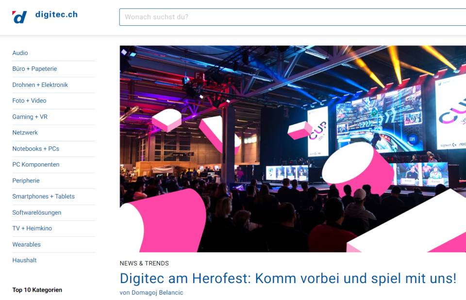 Digitec Galaxus: Kunden können bis 21 Uhr bestellen - pctipp.ch