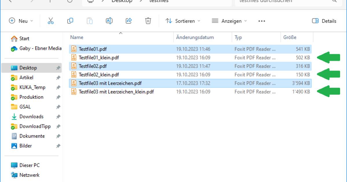 Mit GhostScript mehrere PDFs automatisch per Batch-Datei verkleinern - pctipp.ch