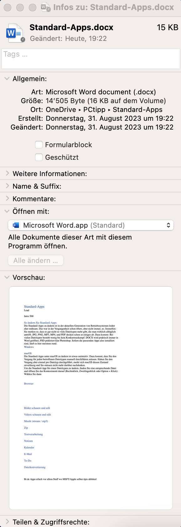 Das alles kann Ihr System auf dem PC oder Mac - pctipp.ch