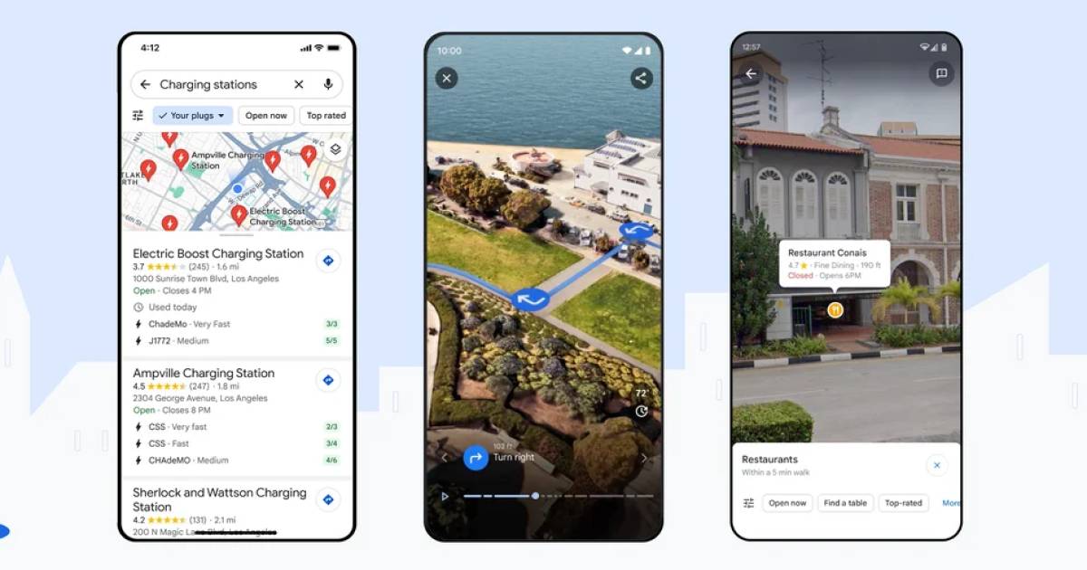 Google Maps: Immersive View für Routen und weitere KI-Funktionen ...