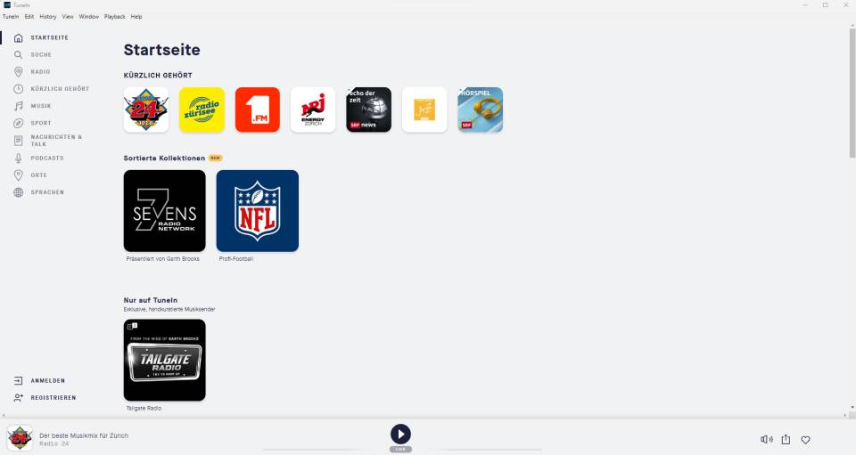 Tool der Woche: TuneIn - pctipp.ch