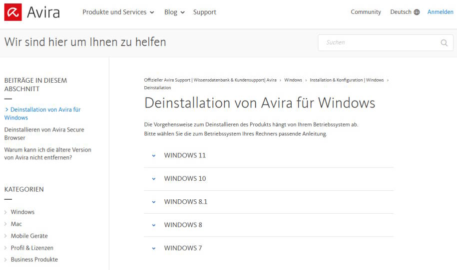 Avira-Update legt Windows-Systeme lahm - pctipp.ch