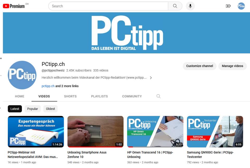 Die 5 beliebtesten PCtipp-Videos vom letzten Jahr - pctipp.ch