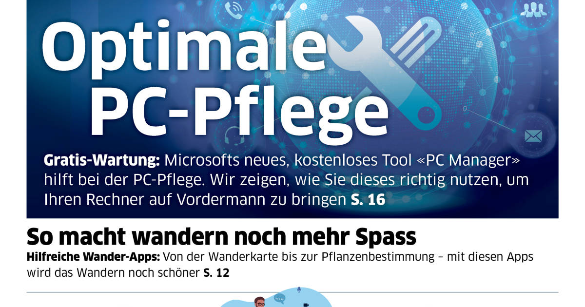 PCtipp 7/2024: mit folgenden Themen ab dem 28. Juni 2024 am Kiosk erhältlich - pctipp.ch