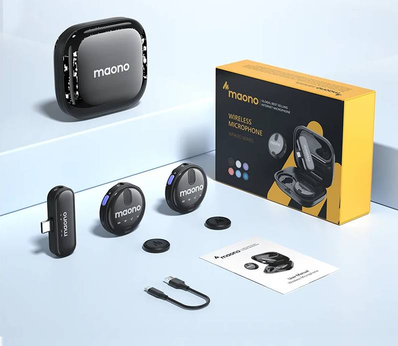 Im Test: Maono Wireless Microphone WM620 - pctipp.ch