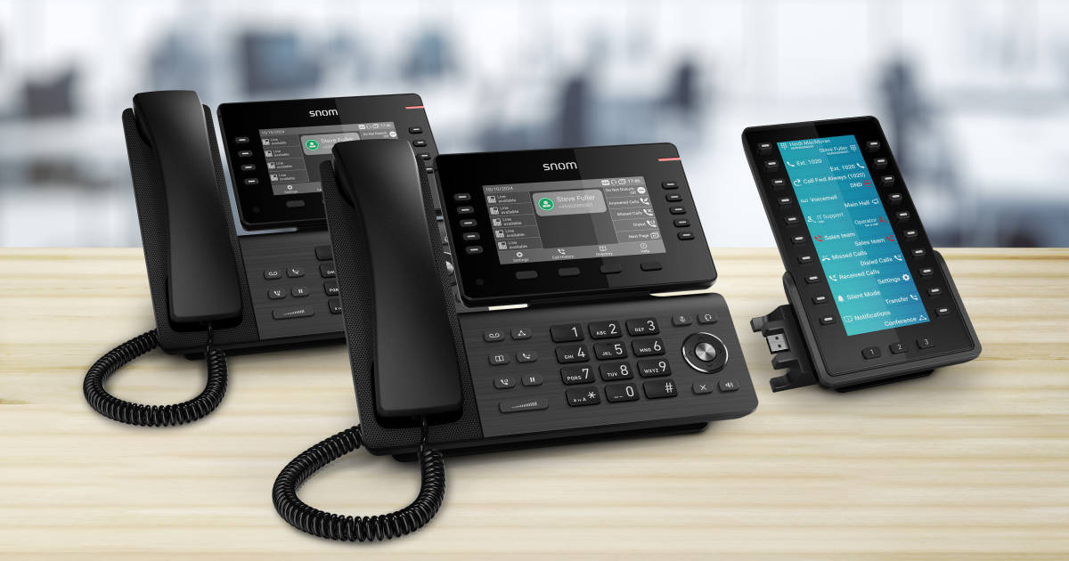 Snom bringt zwei neue Modelle der D8xx-Serie - pctipp.ch