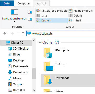 10 geniale Tipps für den Windows-Explorer - pctipp.ch