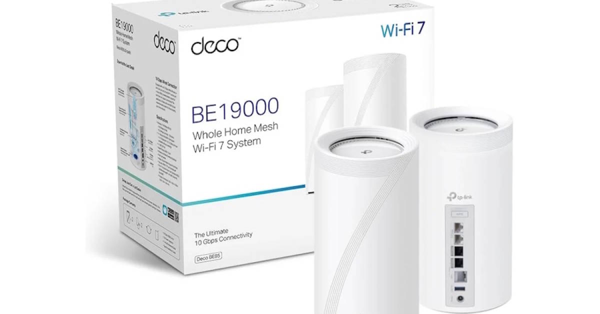 WiFi-7-Mesh-Set TP-Link BE85 im PCtipp-Test - pctipp.ch