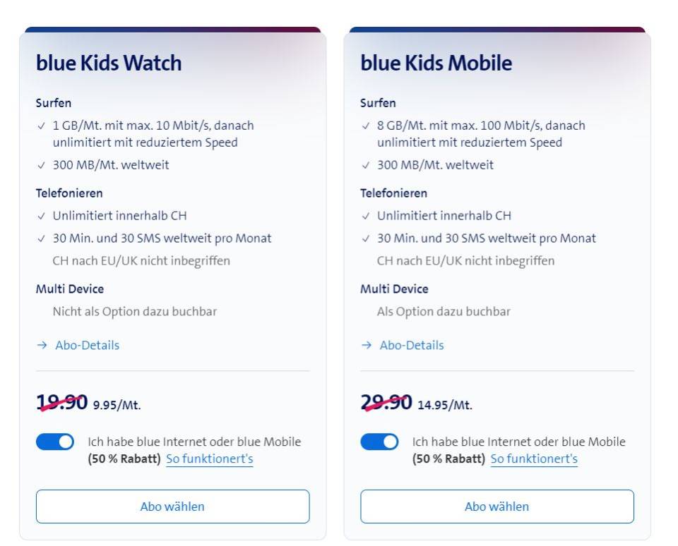Neue Mobile Kids-Abos von Swisscom - pctipp.ch