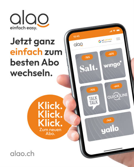 Stressfrei den Anbieter wechseln – mit alao wird’s so einfach wie noch ...